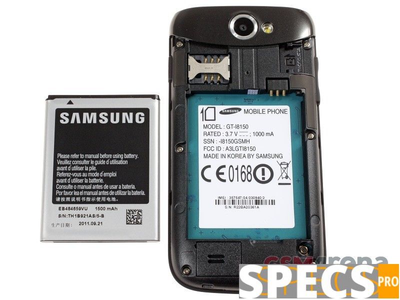 Samsung Galaxy W I8150 specs and prices. Galaxy W I8150 comparison with ...