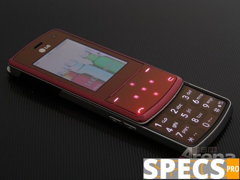 LG KF510 specs and prices. KF510 comparison with rivals.