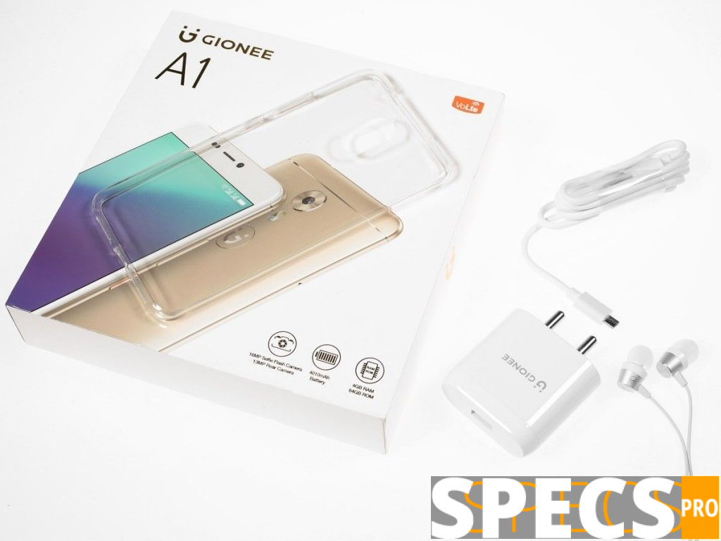 Gionee A1 specs and prices. A1 comparison with rivals.