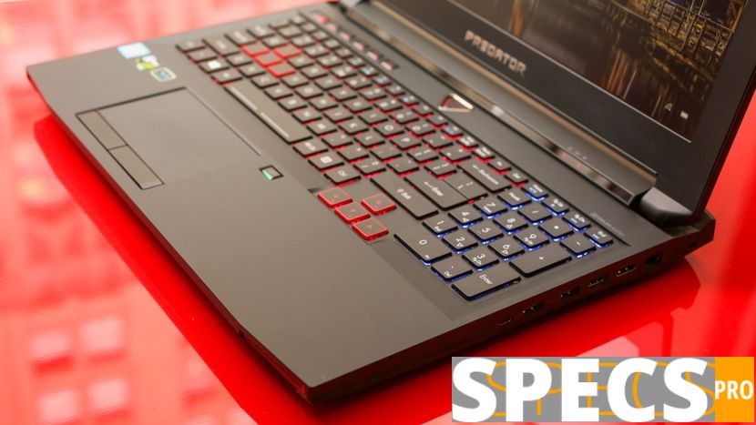 Acer Predator 15 specs and prices. Acer Predator 15 comparison with rivals
