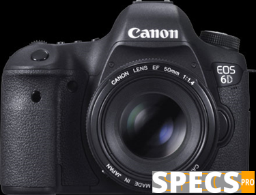 Canon EOS 6D specs and prices. Canon EOS 6D comparison with rivals.