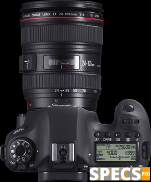 Canon EOS 6D specs and prices. Canon EOS 6D comparison with rivals.
