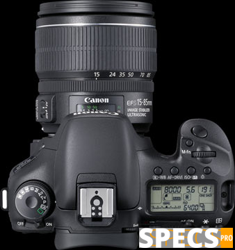 Canon EOS 7D specs and prices. Canon EOS 7D comparison with rivals.