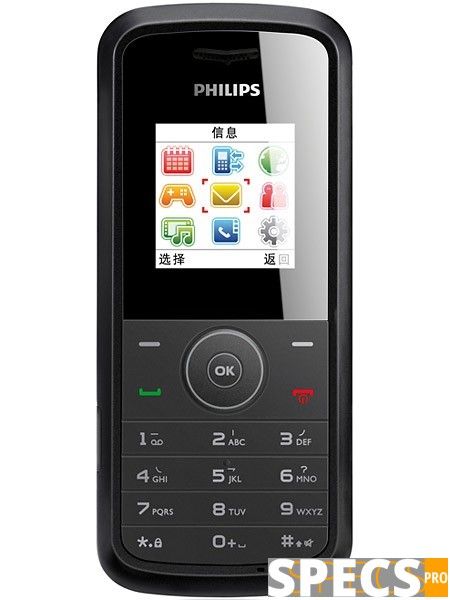 Philips E102 specs and prices. E102 comparison with rivals.