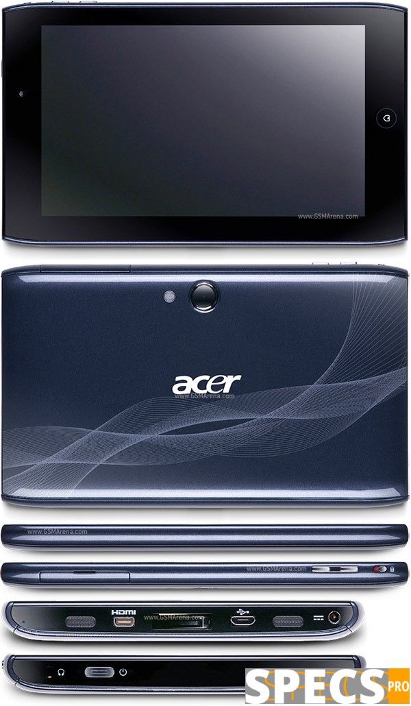Acer Iconia Tab A100 specs and prices. Iconia Tab A100 comparison with ...