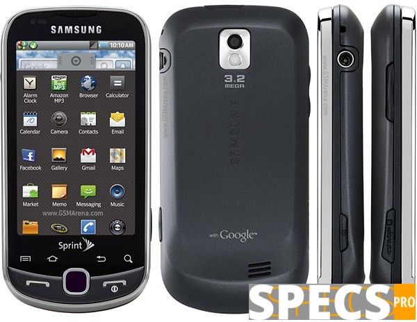 Samsung Intercept specs and prices. Intercept comparison with rivals.