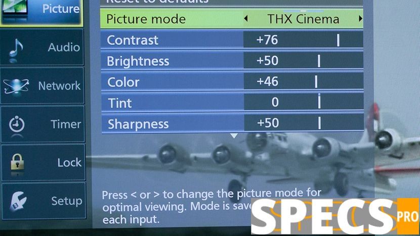 Panasonic TC-P65VT50 specs and prices, comparison with rivals.