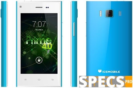 Icemobile Prime 4.0 specs and prices. Prime 4.0 comparison with rivals.