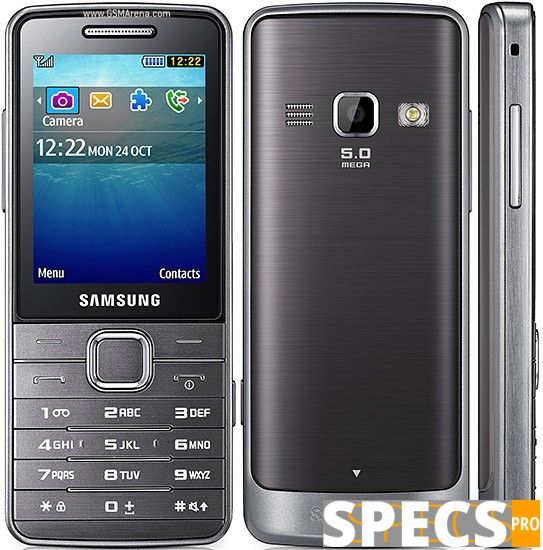 Samsung S5611 specs and prices. S5611 comparison with rivals.