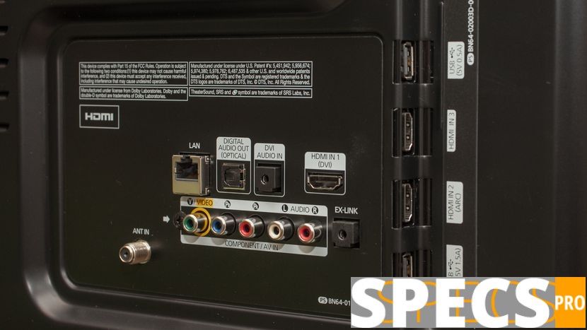 Samsung PN51E550 specs and prices, comparison with rivals.