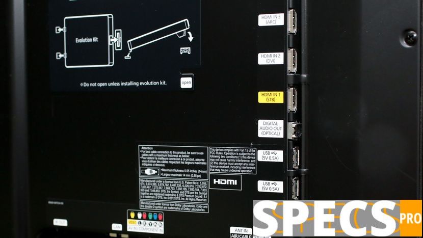 Samsung PN64F8500 specs and prices, comparison with rivals.