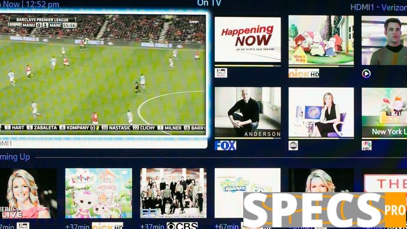 Samsung UN55F8000 specs and prices, comparison with rivals.