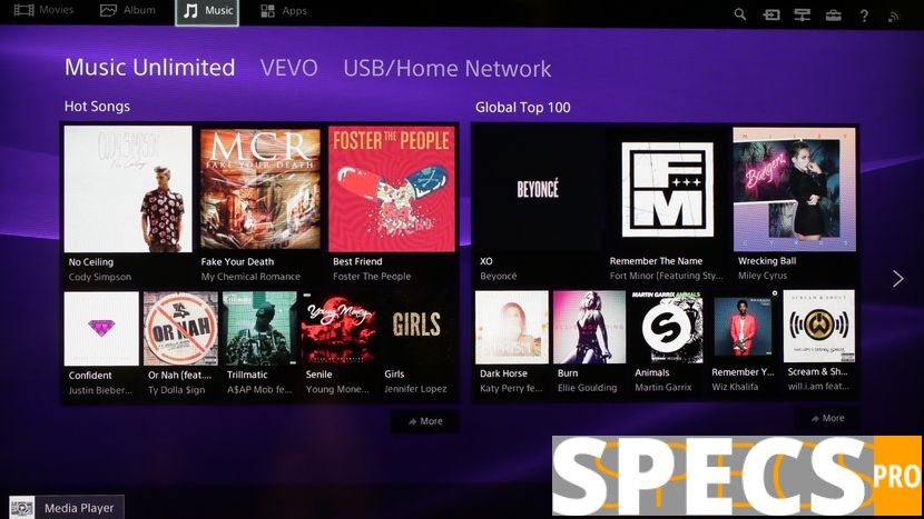 Sony KDL-55W800B specs and prices, comparison with rivals.