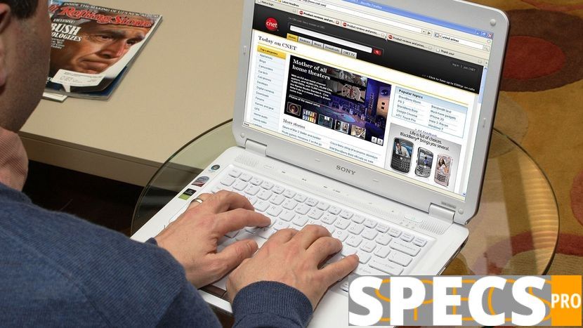 Sony VAIO CS Series VGN-CS320J/W specs and prices. Sony VAIO CS Series ...