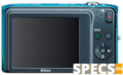 Nikon Coolpix S3500 specs and prices. Nikon Coolpix S3500 comparison ...