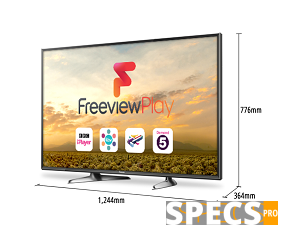 Panasonic TX-55DX600B specs and prices, comparison with rivals.